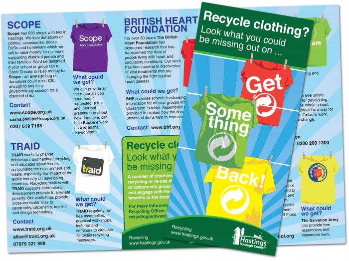 Recycling Leaflet - Dragonfly Marketing